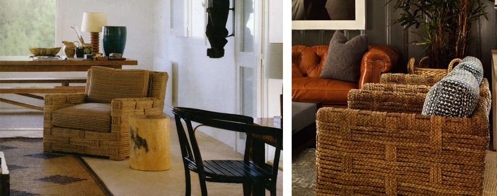 Handwoven Rope Furniture - John Himmel Decorative Arts