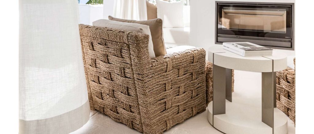 Handwoven Rope Furniture - John Himmel Decorative Arts